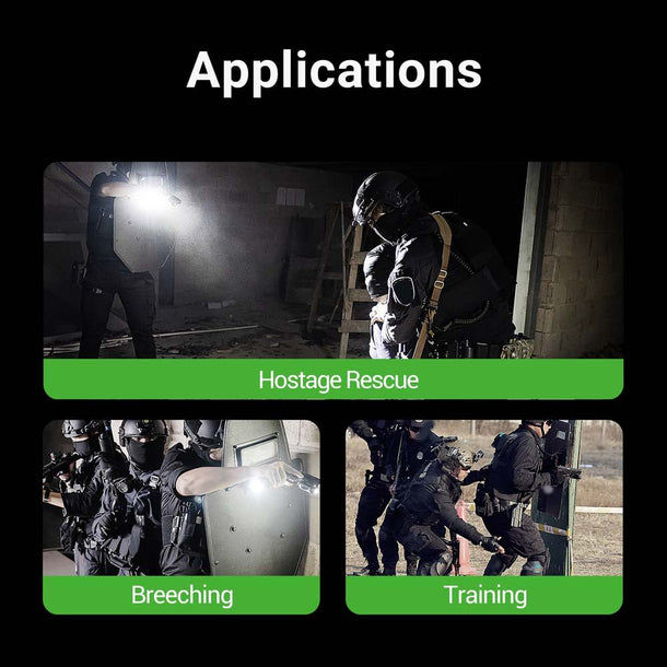 NEXTORCH ND30 Device – 11,000 Lumen, 130dB Tactical Strobe