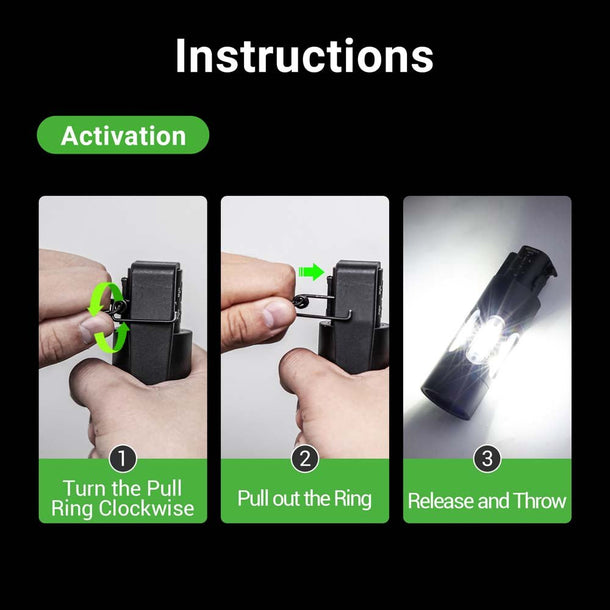 NEXTORCH ND30 Device – 11,000 Lumen, 130dB Tactical Strobe