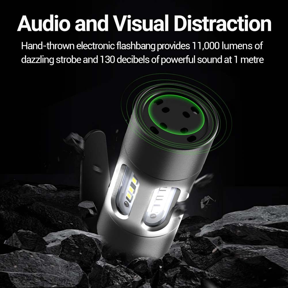 NEXTORCH ND30 Device – 11,000 Lumen, 130dB Tactical Strobe