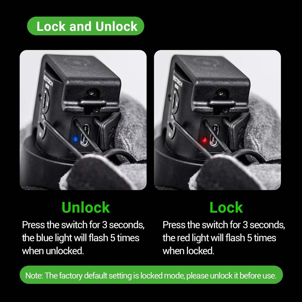 NEXTORCH ND30 Device – 11,000 Lumen, 130dB Tactical Strobe