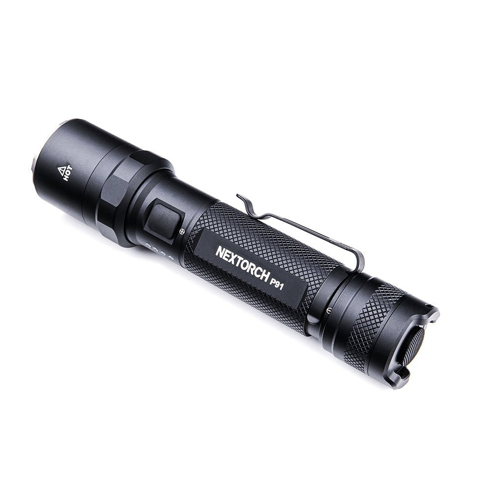 NEXTORCH P91 Flashlight – 5000 Lumens Dual-Switch Duty Light