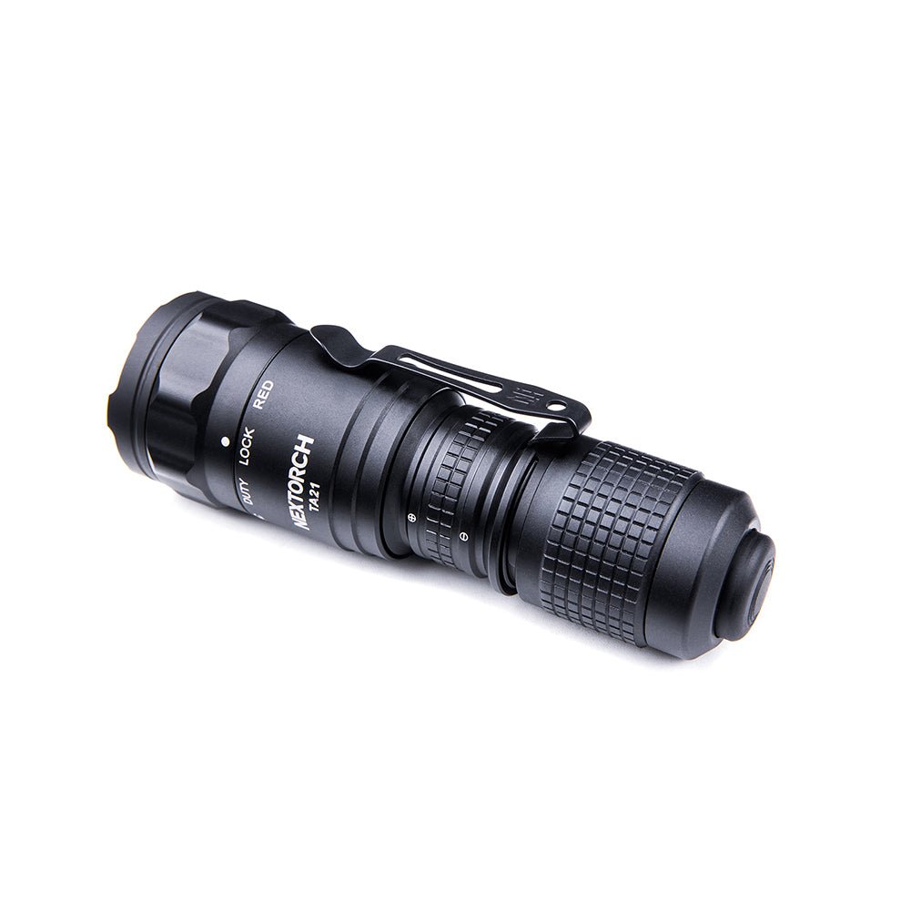 NEXTORCH TA21 Pocket Carry Tactical Flashlight Set | Red & White Light