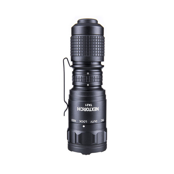 NEXTORCH TA21 Pocket Carry Tactical Flashlight Set | Red & White Light
