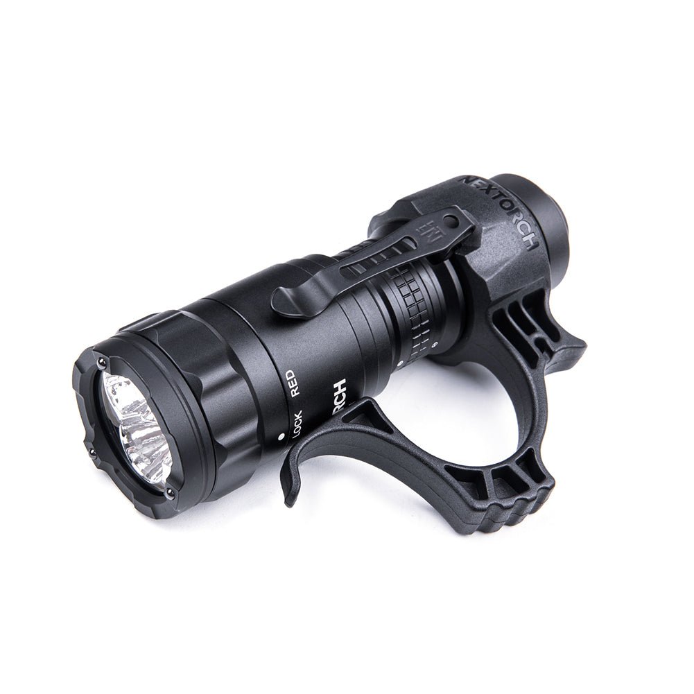 NEXTORCH TA21 Pocket Carry Tactical Flashlight Set | Red & White Light