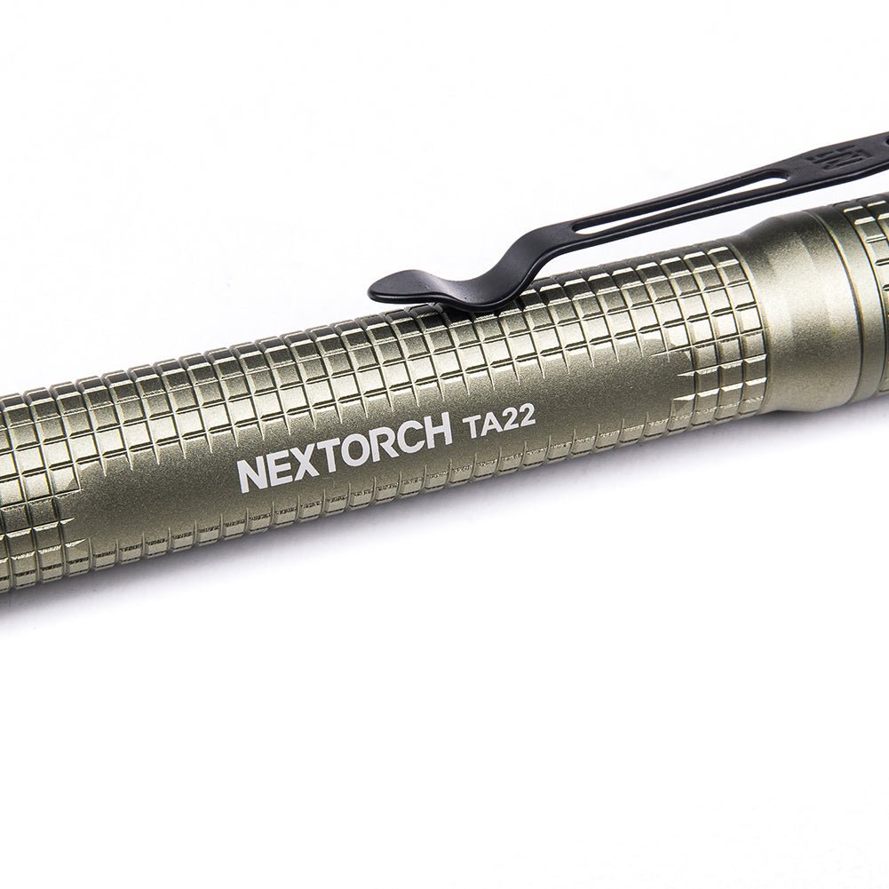 NEXTORCH TA22 20th Anniversary Limited Edition Tactical Penlight – 850 Lumens, USB-C